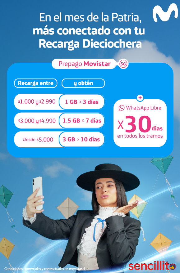 Recargar Movistar - Sencillito